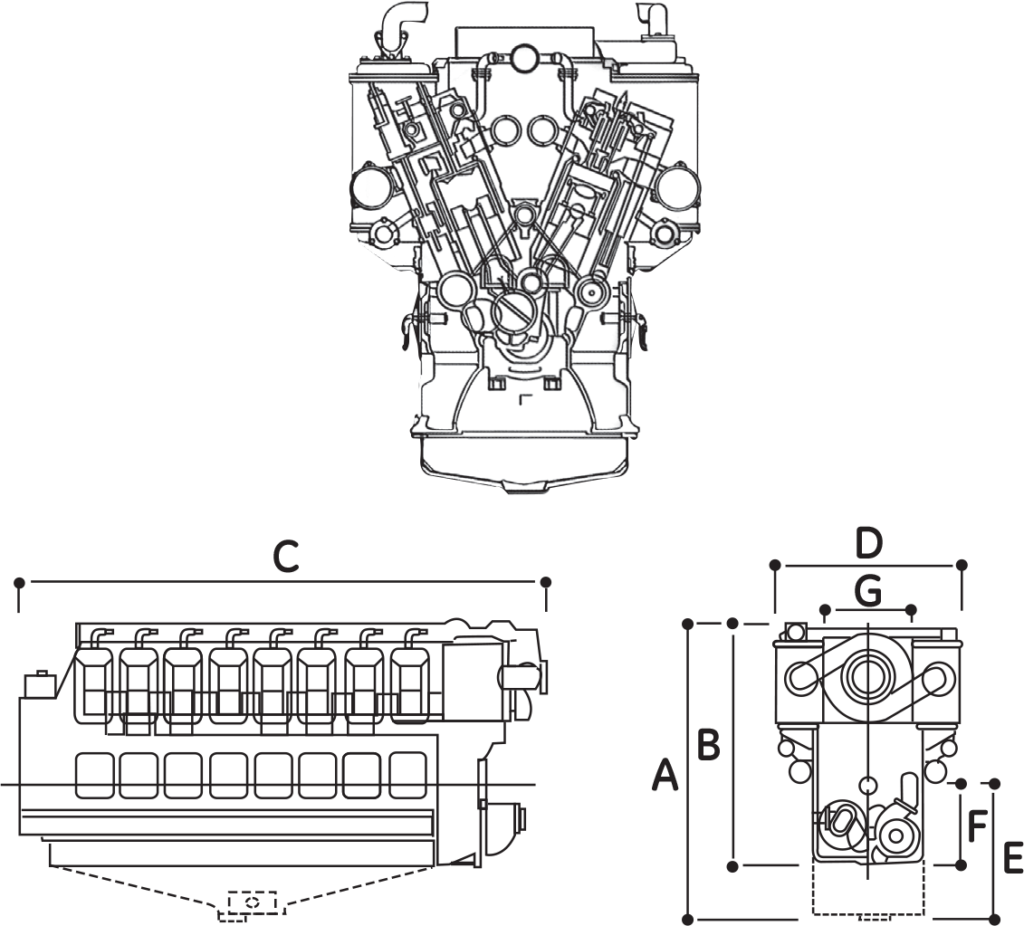 Wabtec V228 General Electric Marine Engine | Marinsa International